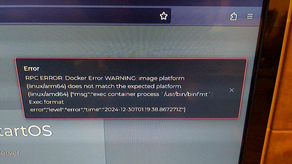 Pi crashed... transferring to desktop encountering error - DIY Community Support - Start9 Community